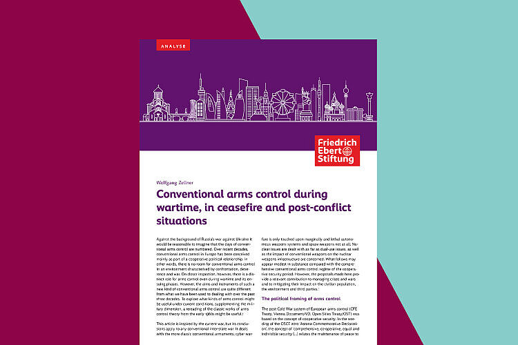 New publication: Conventional arms control during wartime, in ceasefire ...