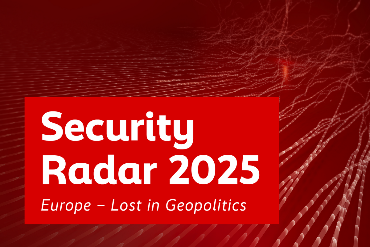 Security Radar 2025: Europe - Lost in Geopolitics